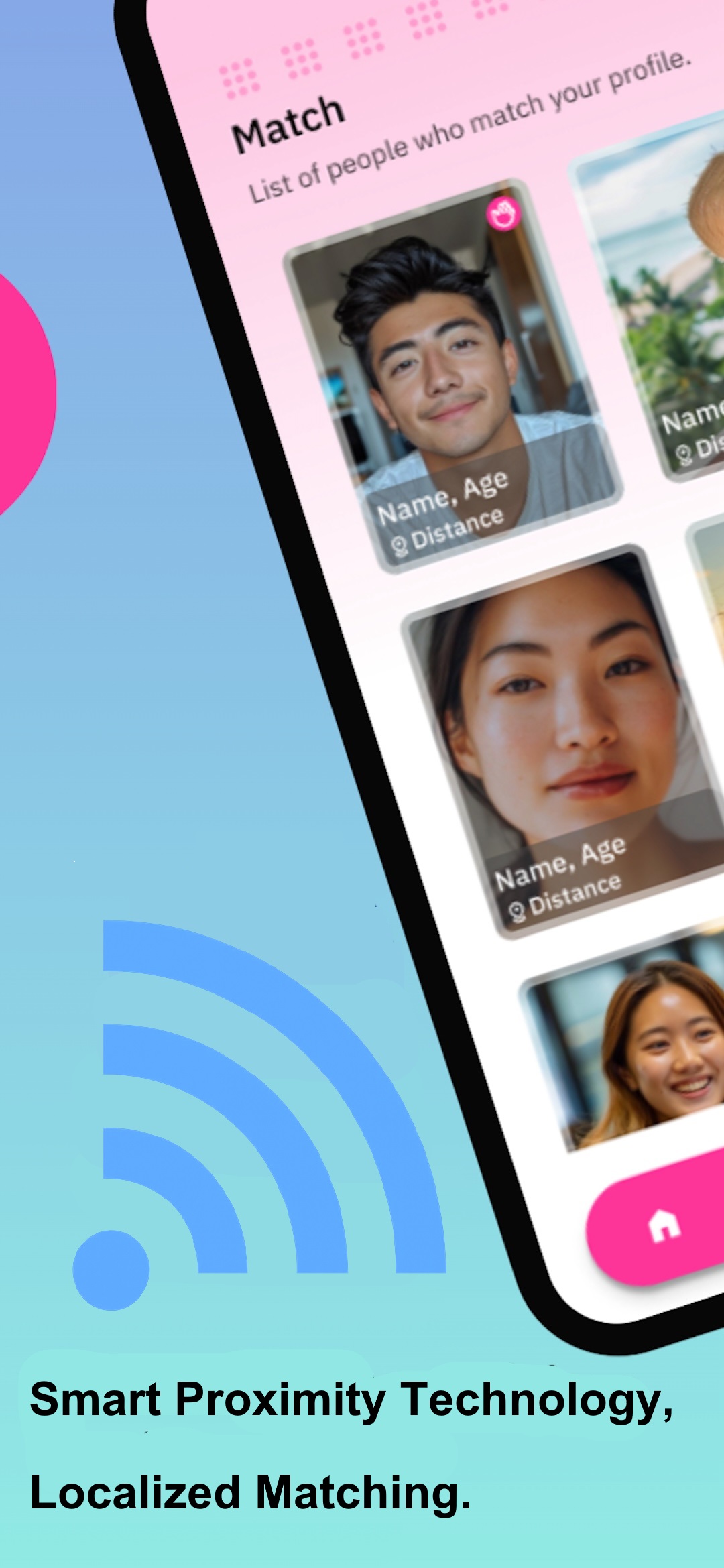 TUG Application - Connect. Match. Love.