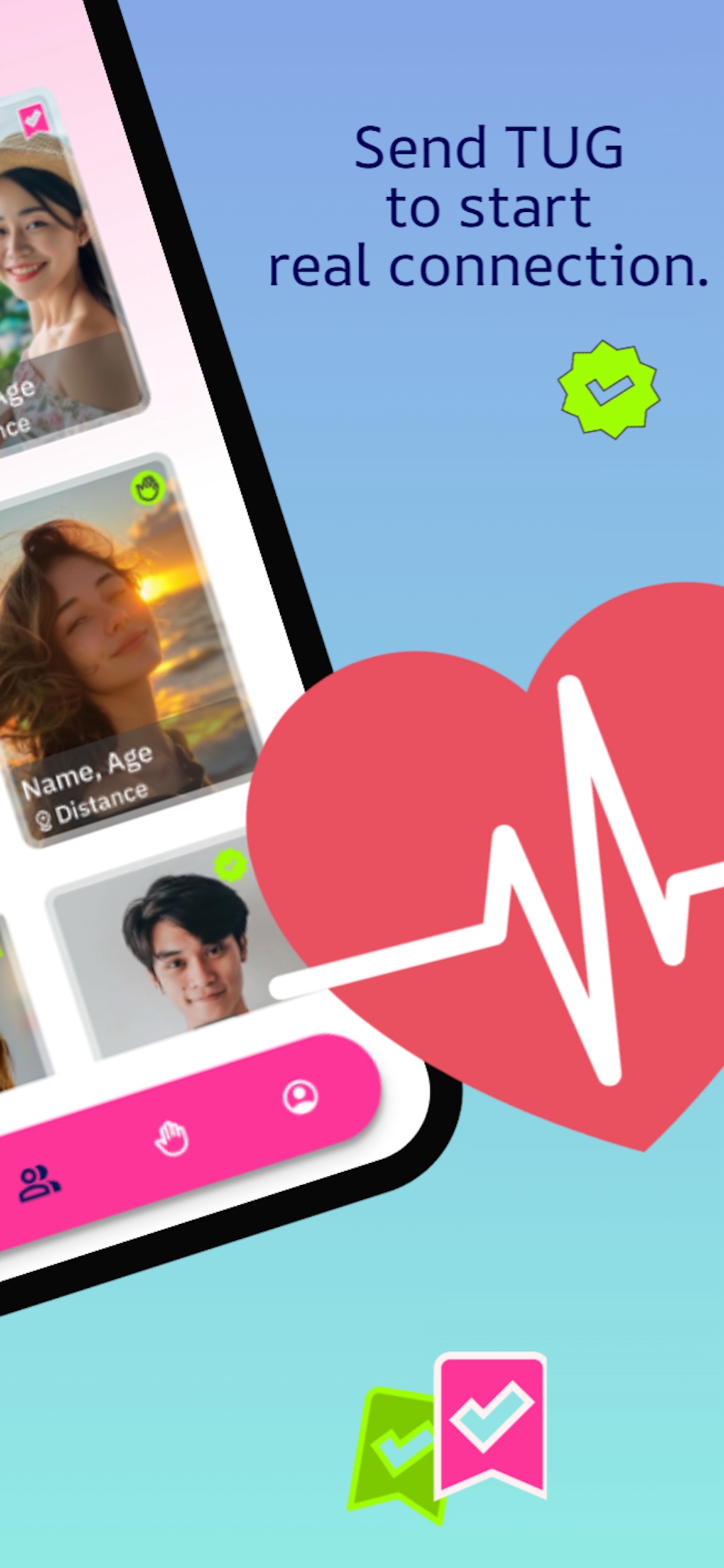 TUG Application - Connect. Match. Love.